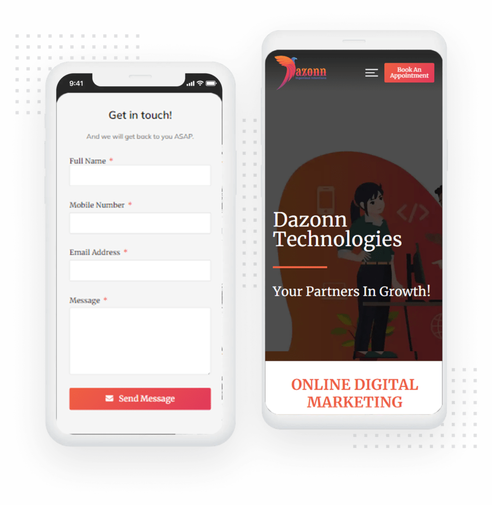 Mobile Application Development Agency | Dazonn Technologies